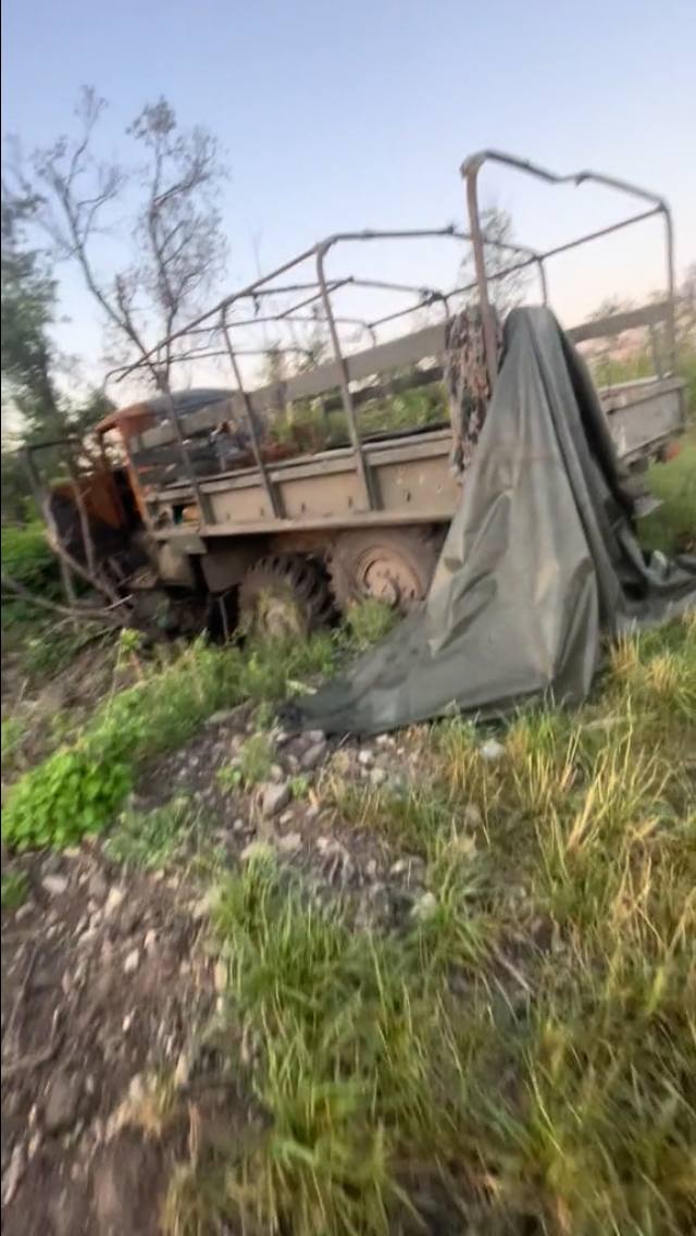 Урал-4320 - уничтожен. В Запорожской (Донецкой) области - Подоляка